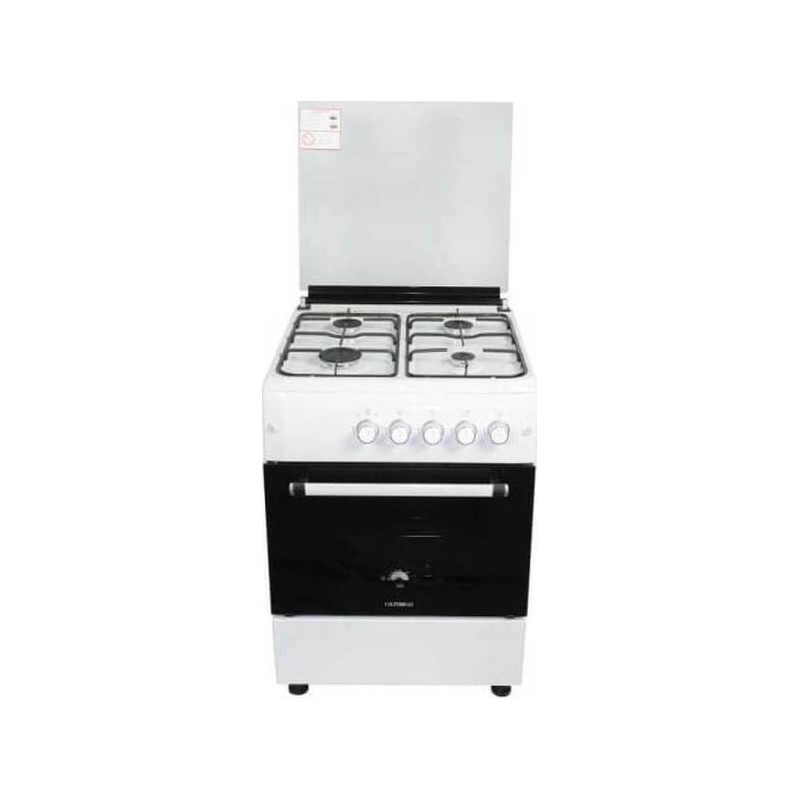 FERRE F6TS40G2-W ΚΟΥΖΙΝΑ ΑΕΡΙΟΥ 64LT ΜΕ ΕΜΑΓΙΕ ΕΣΤΙΕΣ ΛΕΥΚΗ Π60 ΕΚ